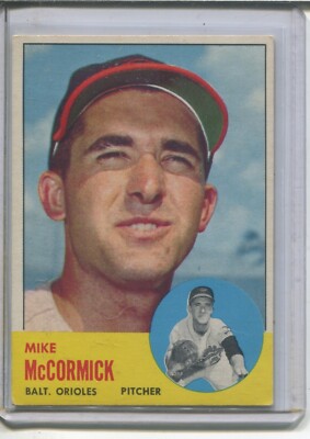 1963 Topps High # Mike McCormick #563 | eBay