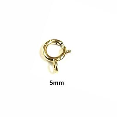 14K Goldfilled Spring Ring Clasp Lock Finding - Bracelet Chain Necklace ...
