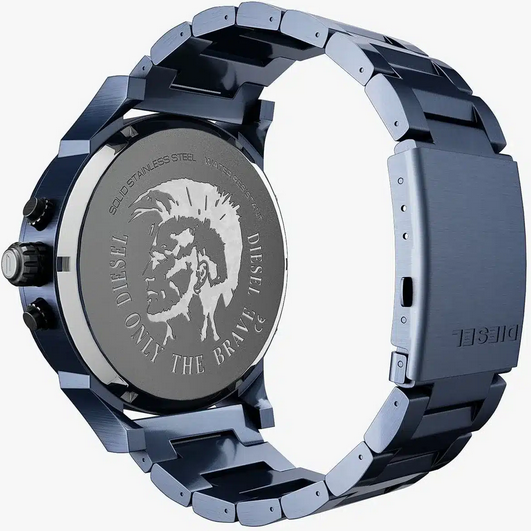 Diesel Mr. Daddy 2.0 Chronograph Quartz Blue & Gray Dial Men's Watch ...