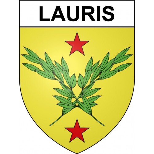 Lauris 84 ville sticker blason écusson autocollant adhésif | eBay