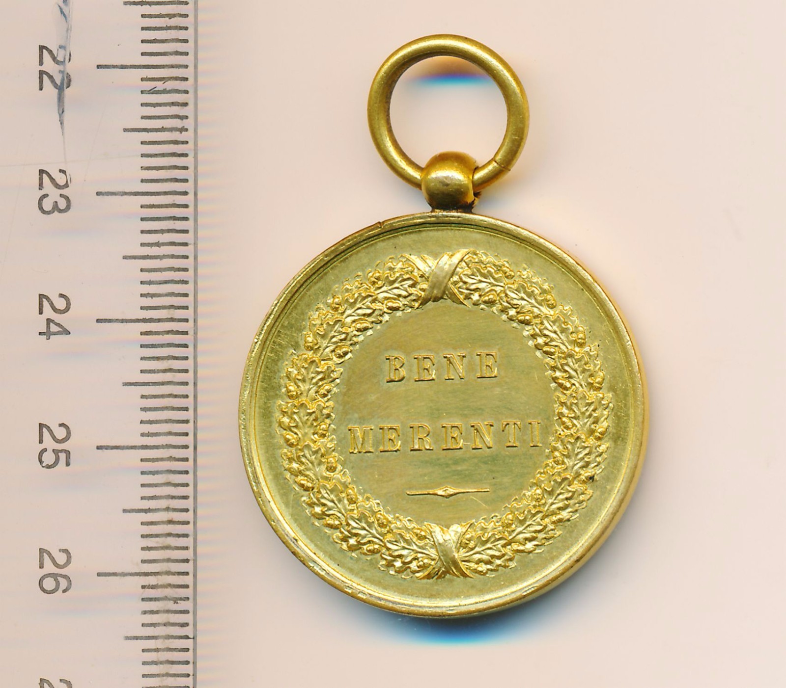 ROMANIA Royal ORDER Romanian MEDAL old BENE MERENTI Carol I 1881 ...