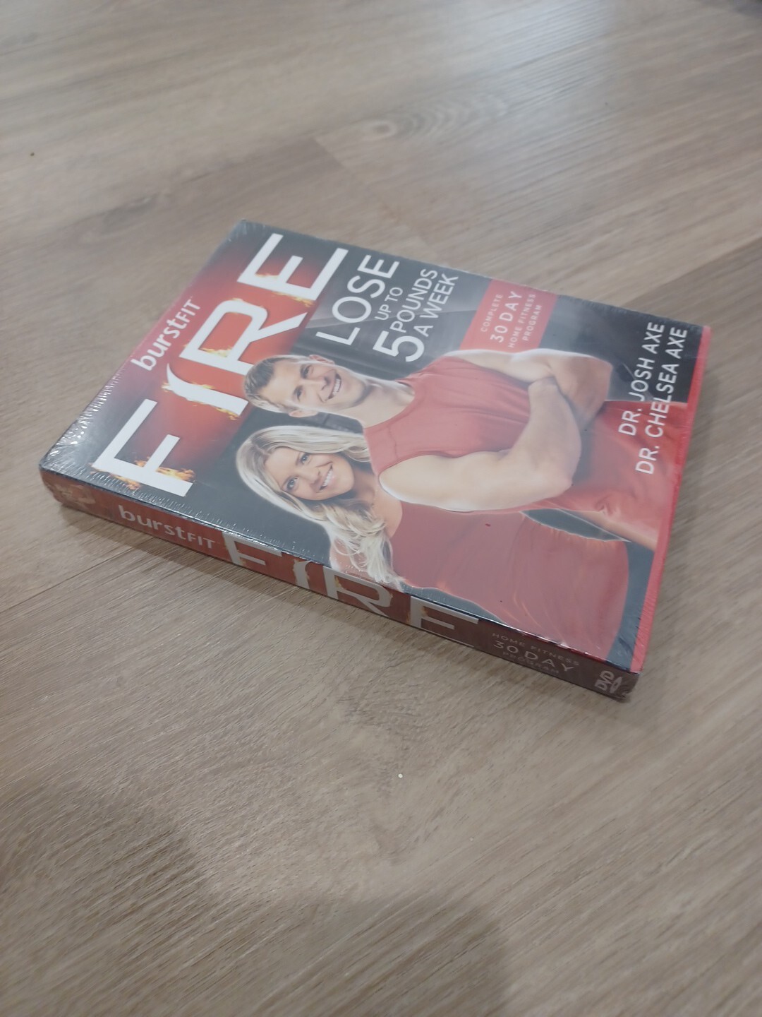 BurstFit FIRE Dr. Josh Axe/Dr. Chelsea Axe 3-Disc DVD Workout Program ...