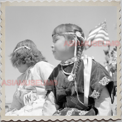 50s CROW TRIBE BIG HORN COUNTY MONTANA AGENCY GIRL RODEO VINTAGE USA ...