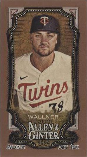 2024 Topps Allen & Ginter - Short Print Matt Wallner #345 Mini Gold ...