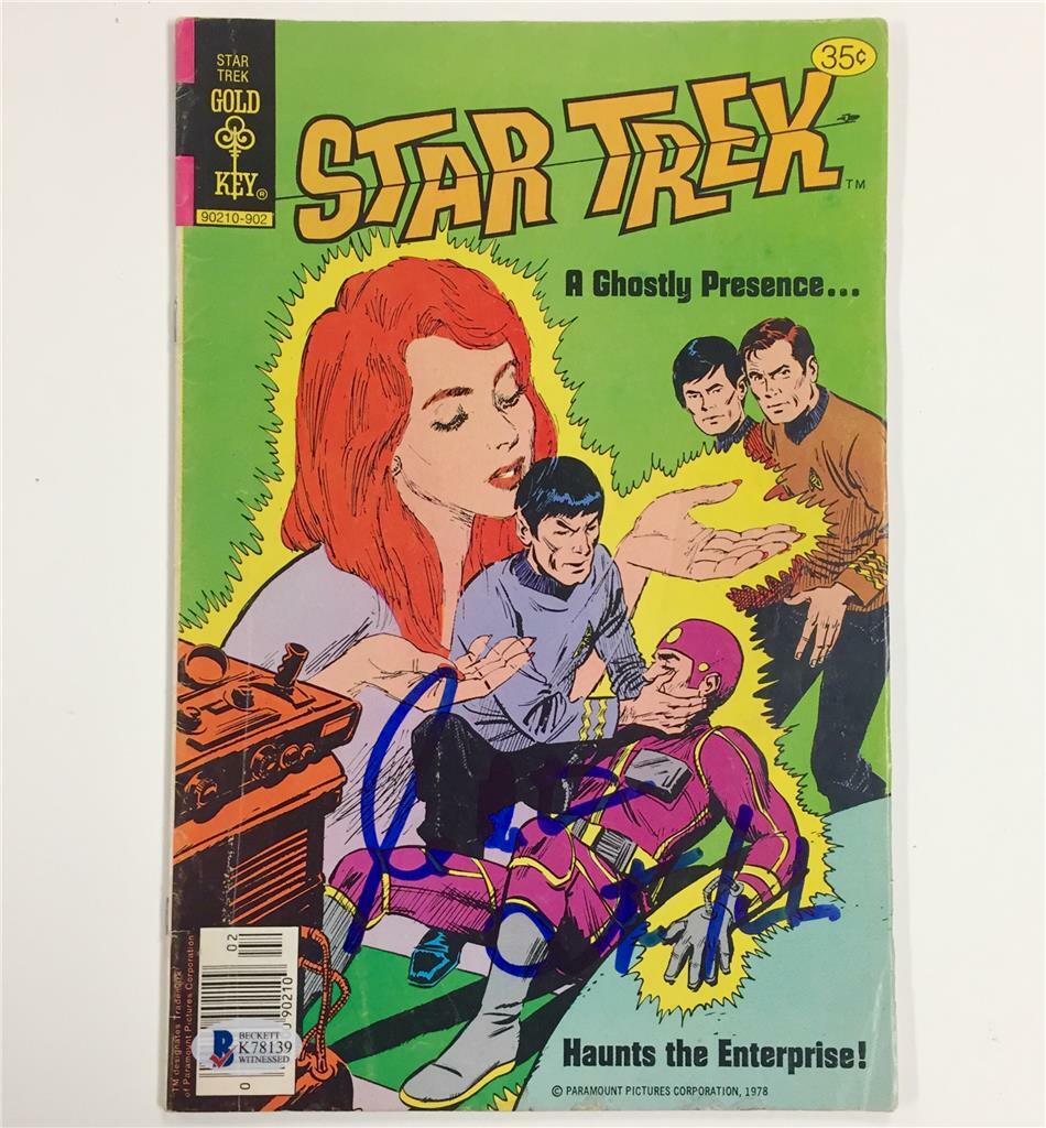 WILLIAM SHATNER "Capt. Kirk" signed STAR TREK Comic Book ~ BAS ...