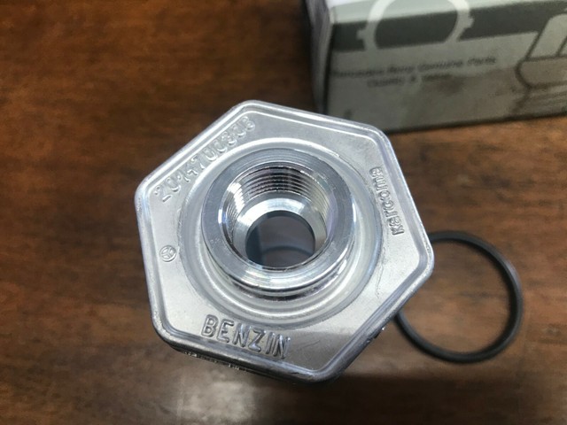 MERCEDES BENZ Genuine Fuel Strainer Filter Botton of Tank Screen Gas ...