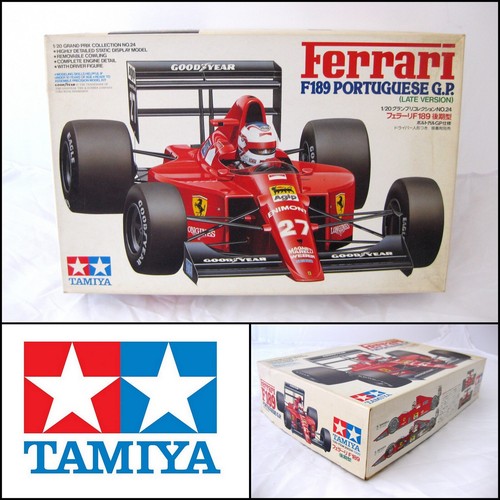 Tamiya 20024 Ferrari F189 Formula 1 Portuguese GP 1/20 Model Kit (Made ...