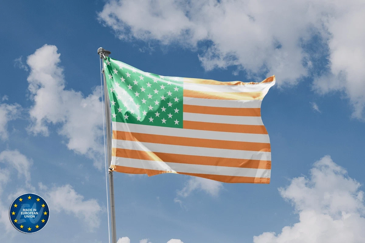 Irish American Flag