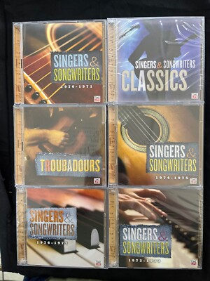 Singers & Songwriters Time Life Box Set Various Artists 11 CDs 1970 ...