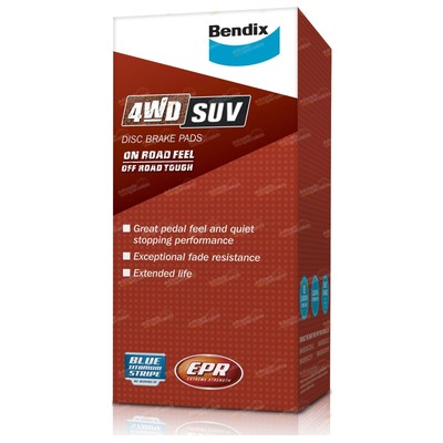 Bendix 4wd Rear Disc Brake Pads for Jeep Compass MK 2.4L 2.0L 2007~14 ...