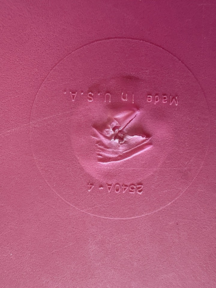 Large Tupperware Fix-N-Mix 12" Replacement V Seal Lid Round Hot Pink ...