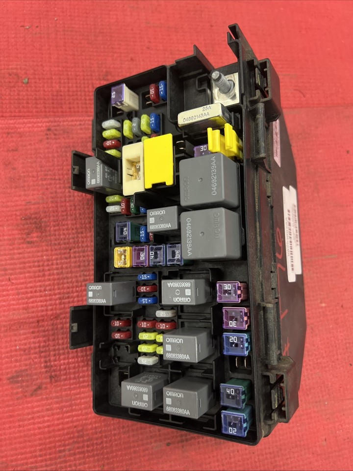 2015 JEEP WRANGLER TOTALLY INTEGRATED POWER MODULE TIPM 68263897AA ...