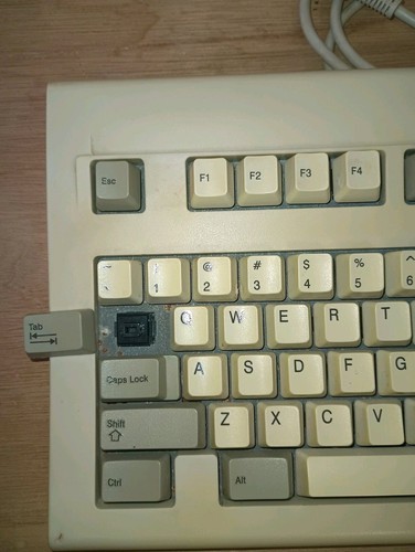 ALPS MCL-101 Tactile Keyboard - Alps "black switches," cream/beige ...