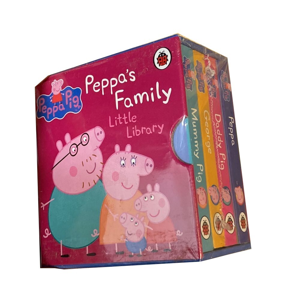 Peppa%E2%80%99s+Family+Little+Library+Collection+by+Peppa+Pig+4+Books ...