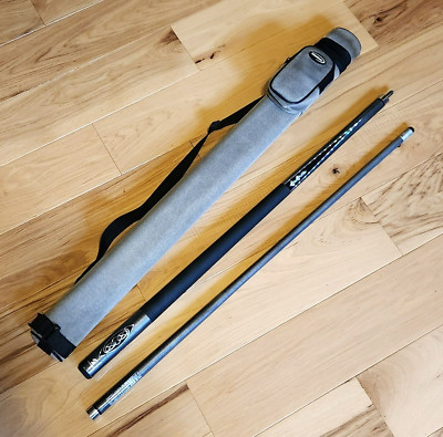 Sportcraft 58-1/4"L Pool Cue Stick 21 oz. with Halex Case | eBay