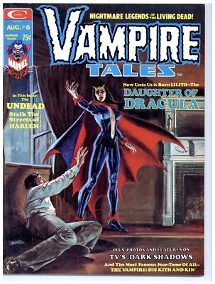 Vampire Magazine # 6 FINE August 1974 1st full Lilith App. in this ...