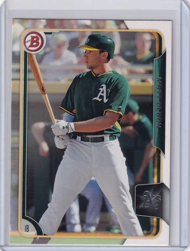 2015 BOWMAN PROSPECTS RC MATT OLSON ROOKIE ATLANTA BRAVES GE-3124 | eBay