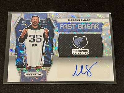 2023-24 Panini Prizm Basketball Marcus Smart Fast Break Auto #FB-MSM ...