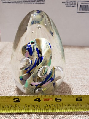 Signed KARG Art Glass Paperweight Very Nice!! | eBay