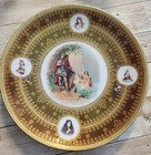 Zeh Scherzer and Co of Bavaria, Germany Neoclassical Scene Plates, 1900 ...