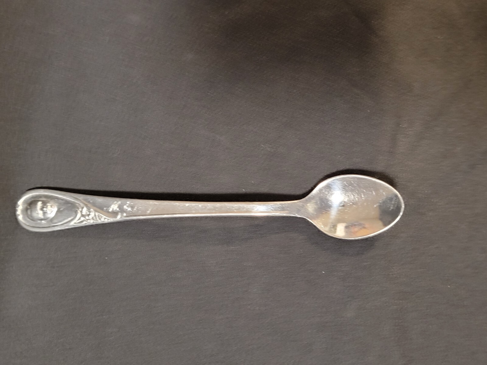 Vintage Gerber Baby Spoon International Stainless Engraved M E | eBay