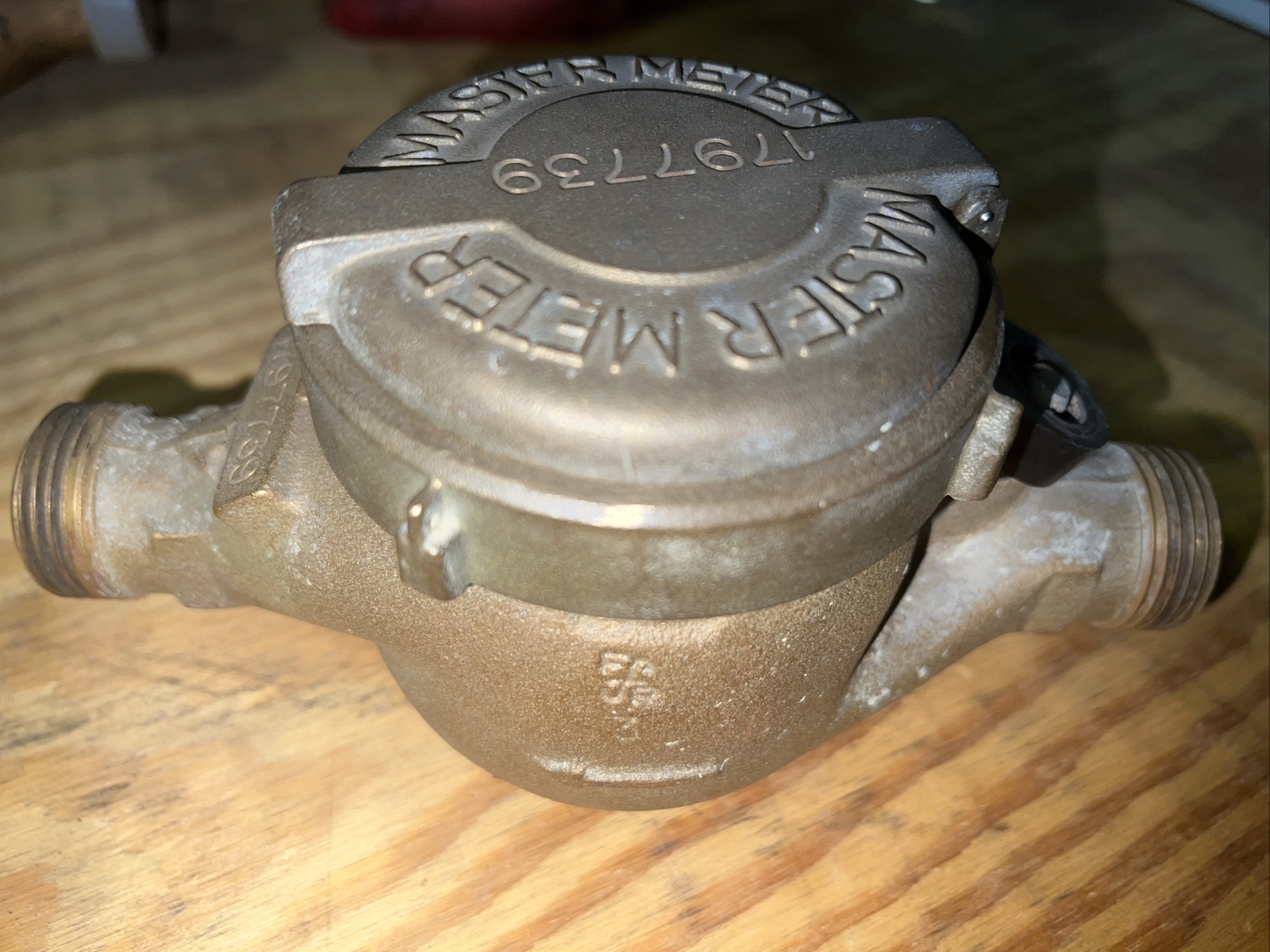 master meter 5/8” X 3/4” water meter brass | eBay