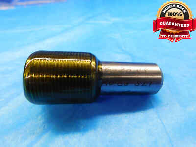 7/8 20 NS SET THREAD PLUG GAGE .875 .8750 NO GO ONLY P.D. = .8360 ...