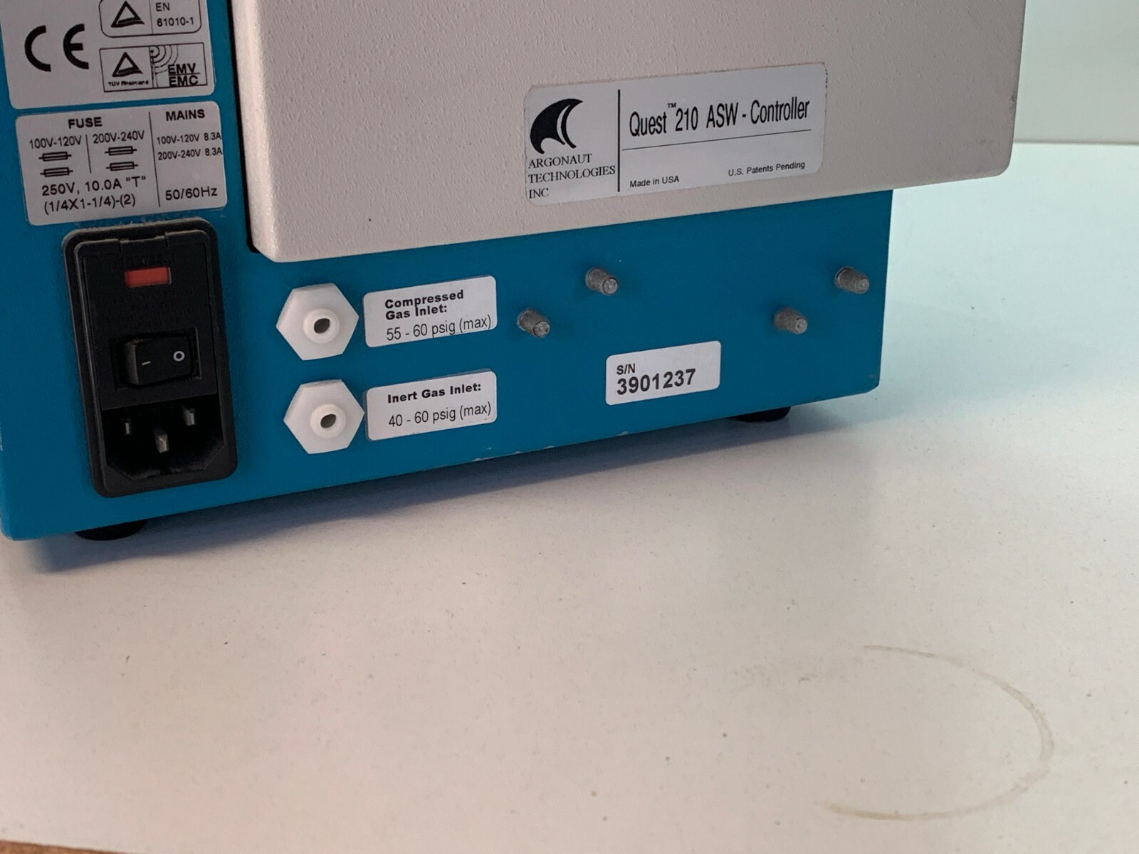 Argonaut Quest 210 ASW Controller with Gaseous Reaction Concentration ...