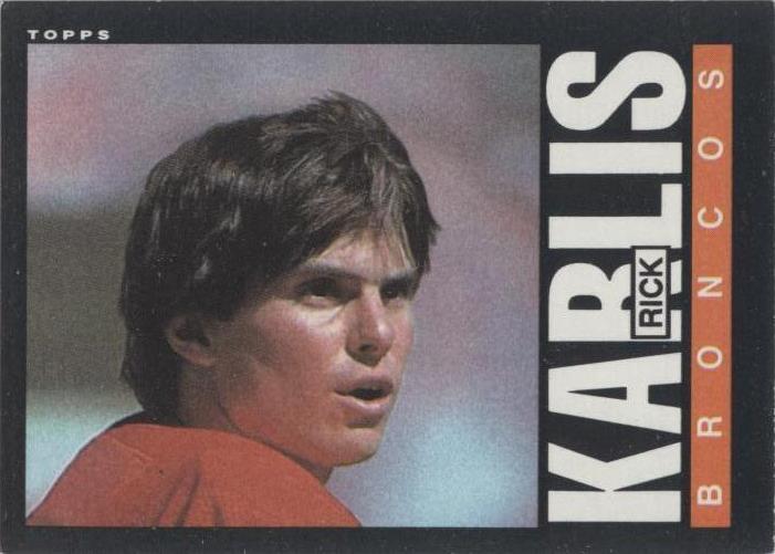 1985 Topps Rich Karlis #244 for sale | eBay