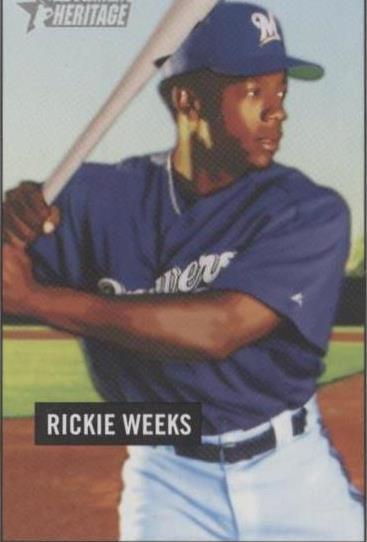 2005 Bowman Heritage - Rickie Weeks #306 Mini for sale online | eBay