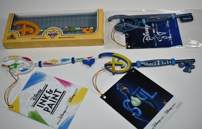 Disney Key Collection Lot Of 4 Ink & Paint - Soul - Disney Plus - Pluto ...