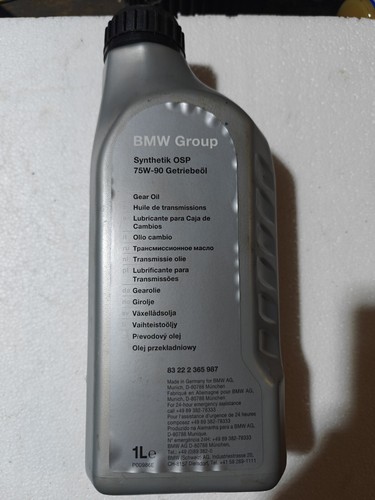 BMW Synthetik OSP 83222365987 Huile pour boîte de vitesses | eBay