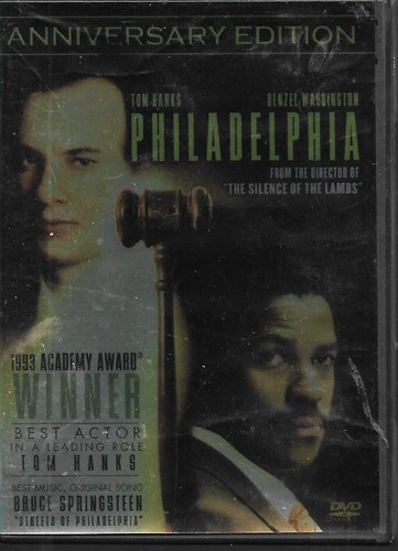 Philadelphia (Anniversary Edition) DVD) Tom Hanks - Denzel Washington ...