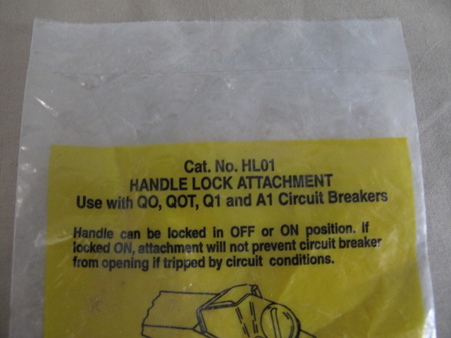 (2) Square D Hl01 Handle Lock off on Assembly 44012 Hlo1 Bags for sale ...