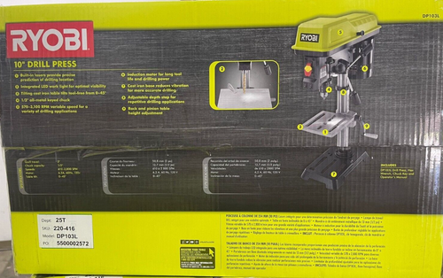 Ryobi DP103L Corded Drill Press for sale online | eBay