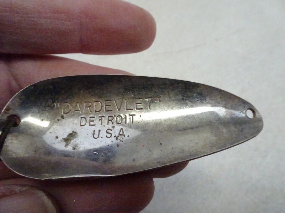 Dardevle Marathon Finn Doctor Kush Tom Mack Spoons Vintage Lure Metal ...