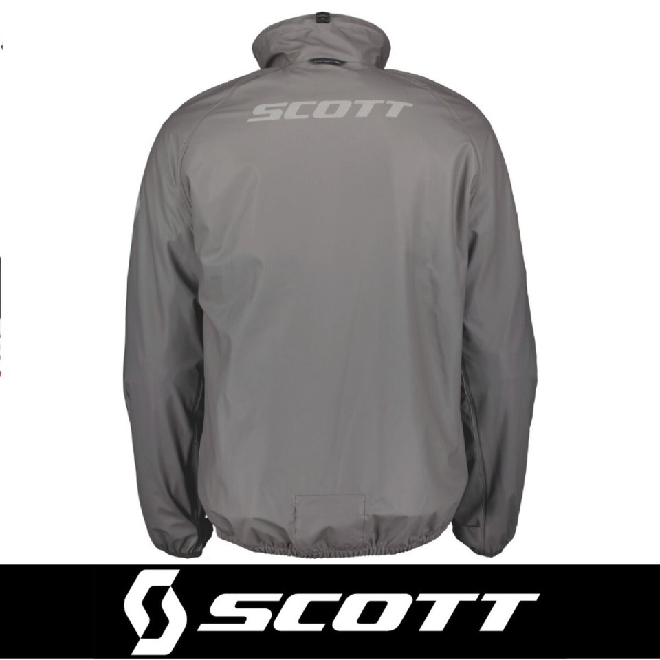 SCOTT ERGONOMIC PRO DP RAIN JACKET MOTORCYCLE WATERPROOF OVER JACKET ...