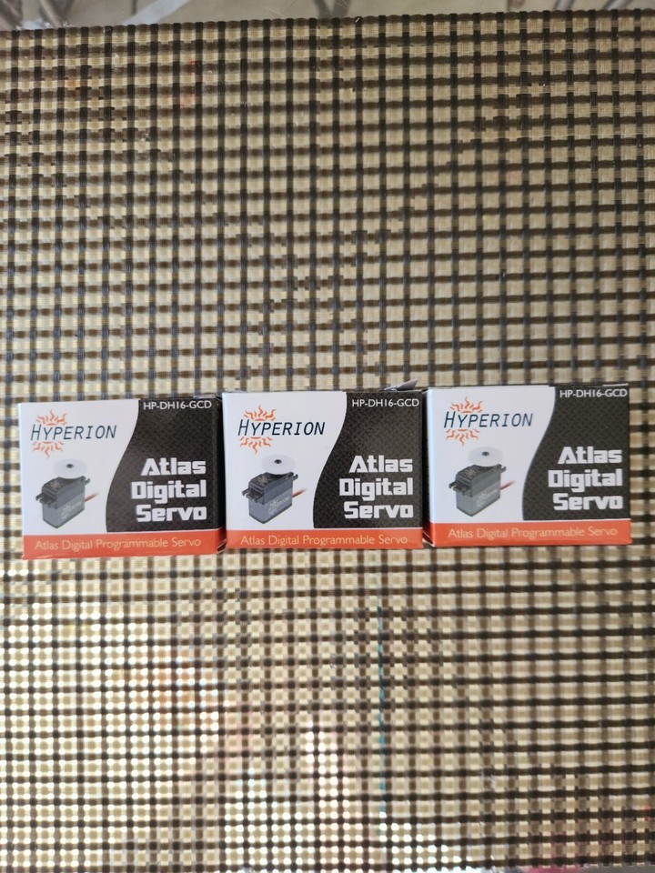 Hyperion Atlas DH16 Digital High Voltage Servos GCD (High Speed) Rc 3 | eBay