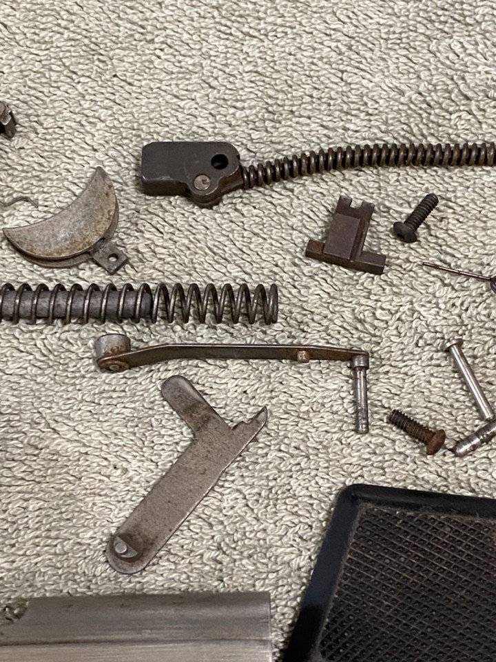 AMT Backup 380 ACP Parts Lot Slide Bolt Hammer Trigger Grip Recoil ...