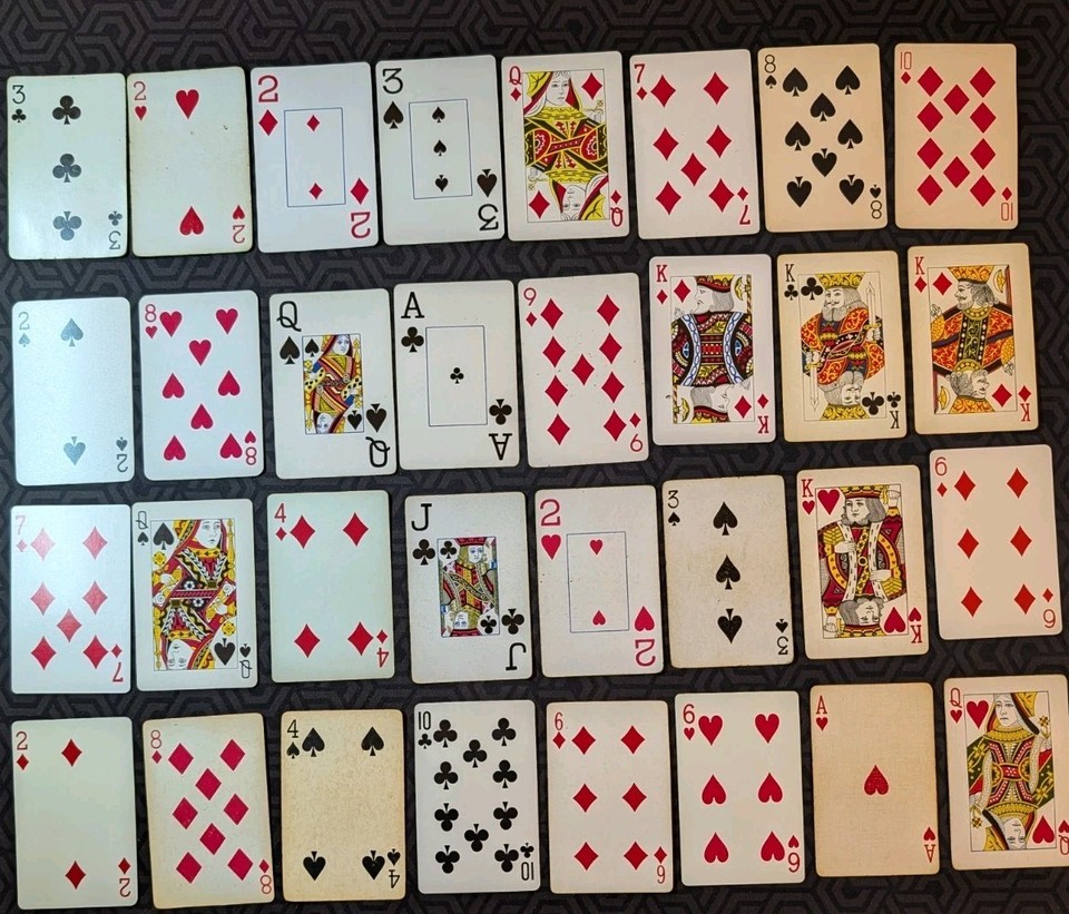 32 Single Swap Playing Cards Flowers Assorted Variety Mainly Vintage ...