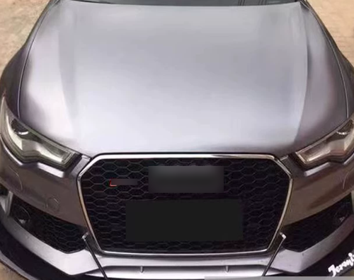For Audi A6 S-line RS6 2016-2018 Style Front Bumper Grille Honeycomb ...