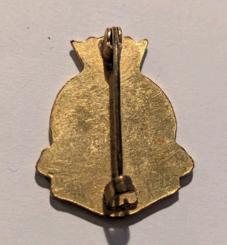 HMS Bulwark Vintage Enamel Pin Badge | eBay UK