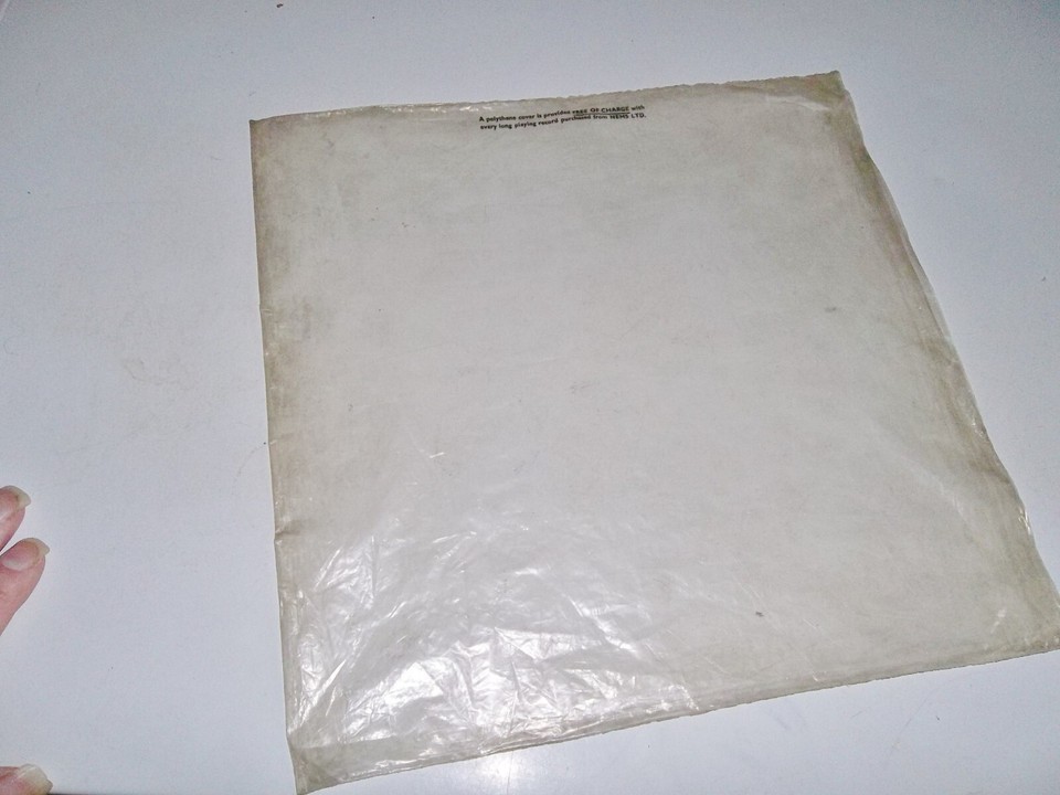 THE BEATLES ORIGINAL NEMS BRIAN EPSTEIN LIVERPOOL RECORD SHOP RECORD ...