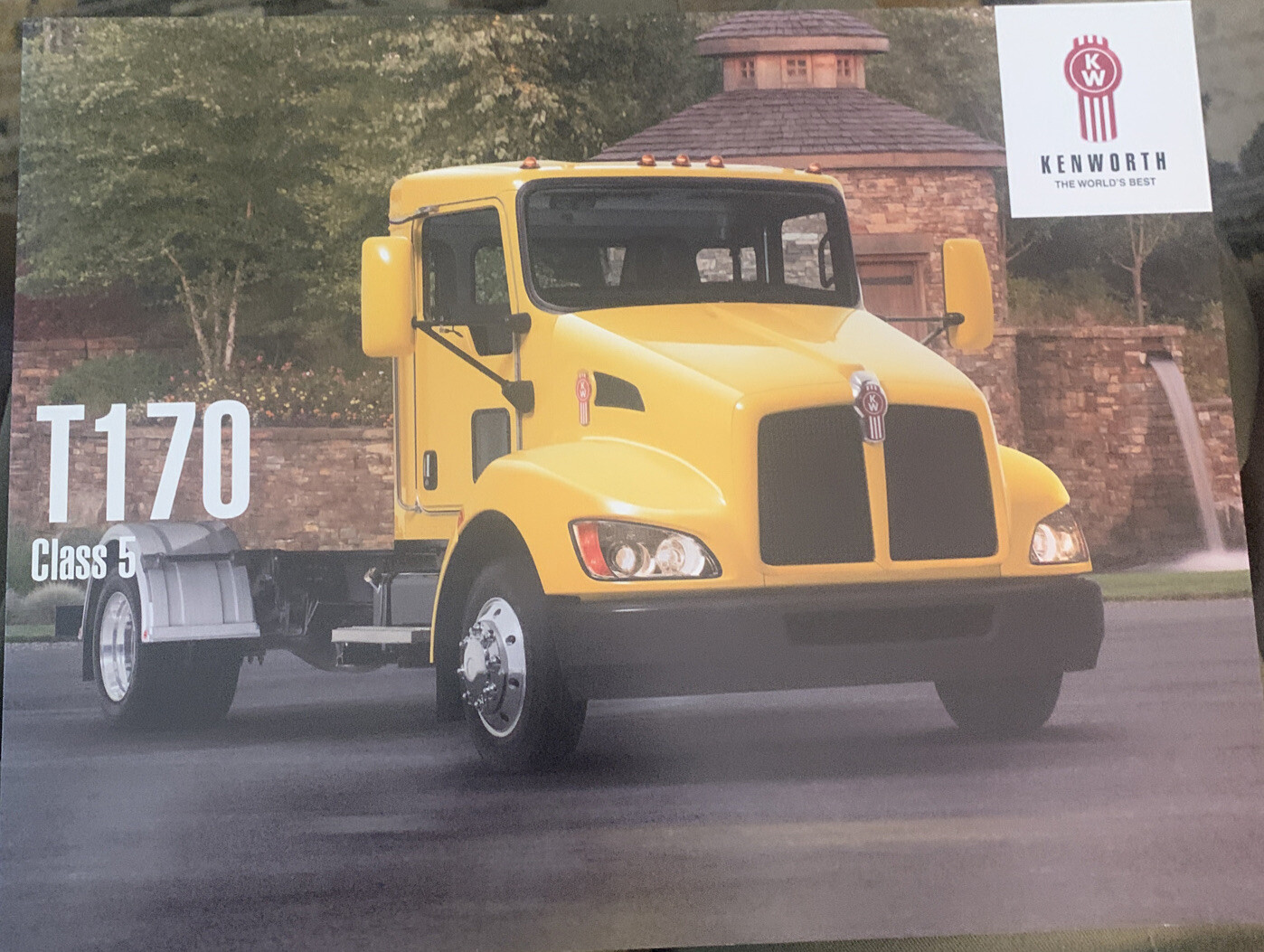 Kenworth T170 Class 5 Truck Folder/brochure | eBay