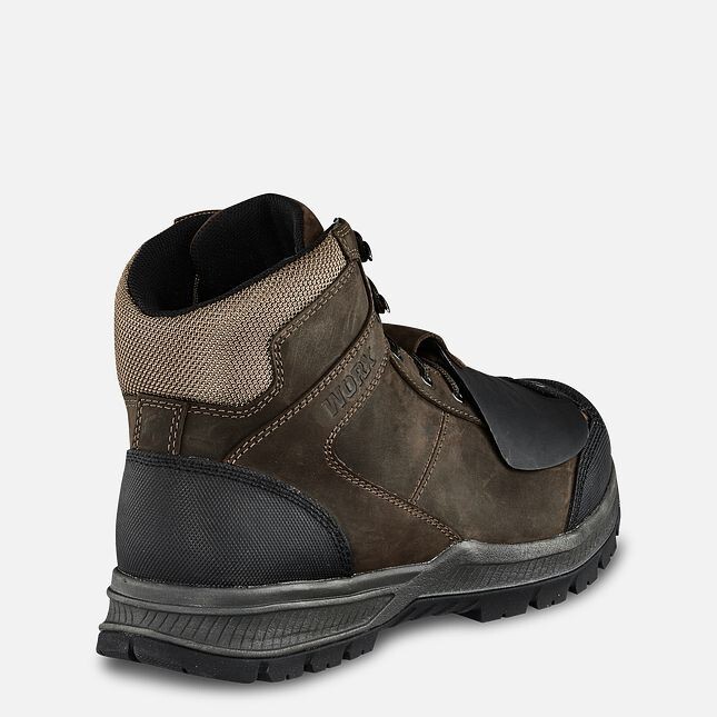 Worx Style 5421 Carbide Men's 6-inch Metguard Safety Toe Work Boot 11.5 ...