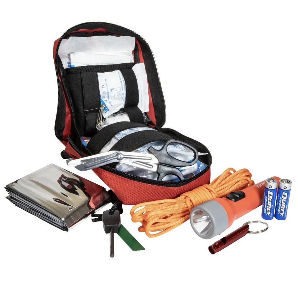 Life Gear 117pc First Aid and Survival Kit / Tactical Pack EDC | eBay