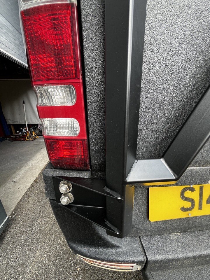 Mercedes Sprinter / VW Crafter Spare Wheel Carrier | eBay UK