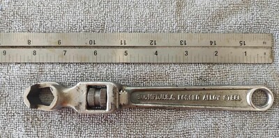 Vintage Adjust-A-Box 8” Adjustable Wrench Forged Alloy USA | eBay