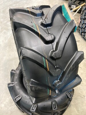 TWO New 16X7.50-8 OTR Lawn Trac Master Bar Lug Tires 4 ply Rated Kubota ...