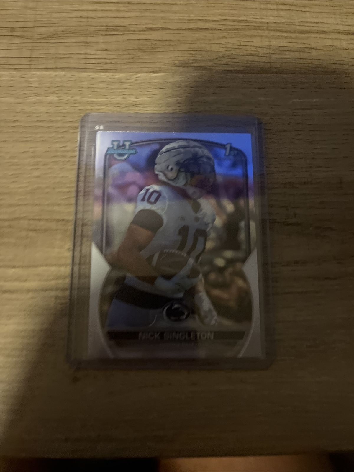 2022 1st Bowman Chrome U Base Card #87 Nick Singleton Penn State | eBay